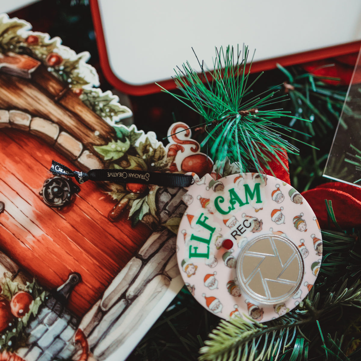 Elf Surveillance Camera Decoration - Elf Cam – Strachan Creative