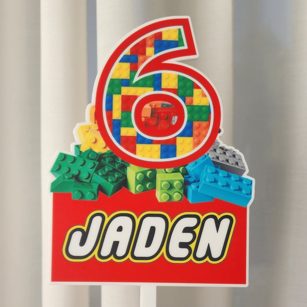 Lego Blocks Cake Topper – Strachan Creative