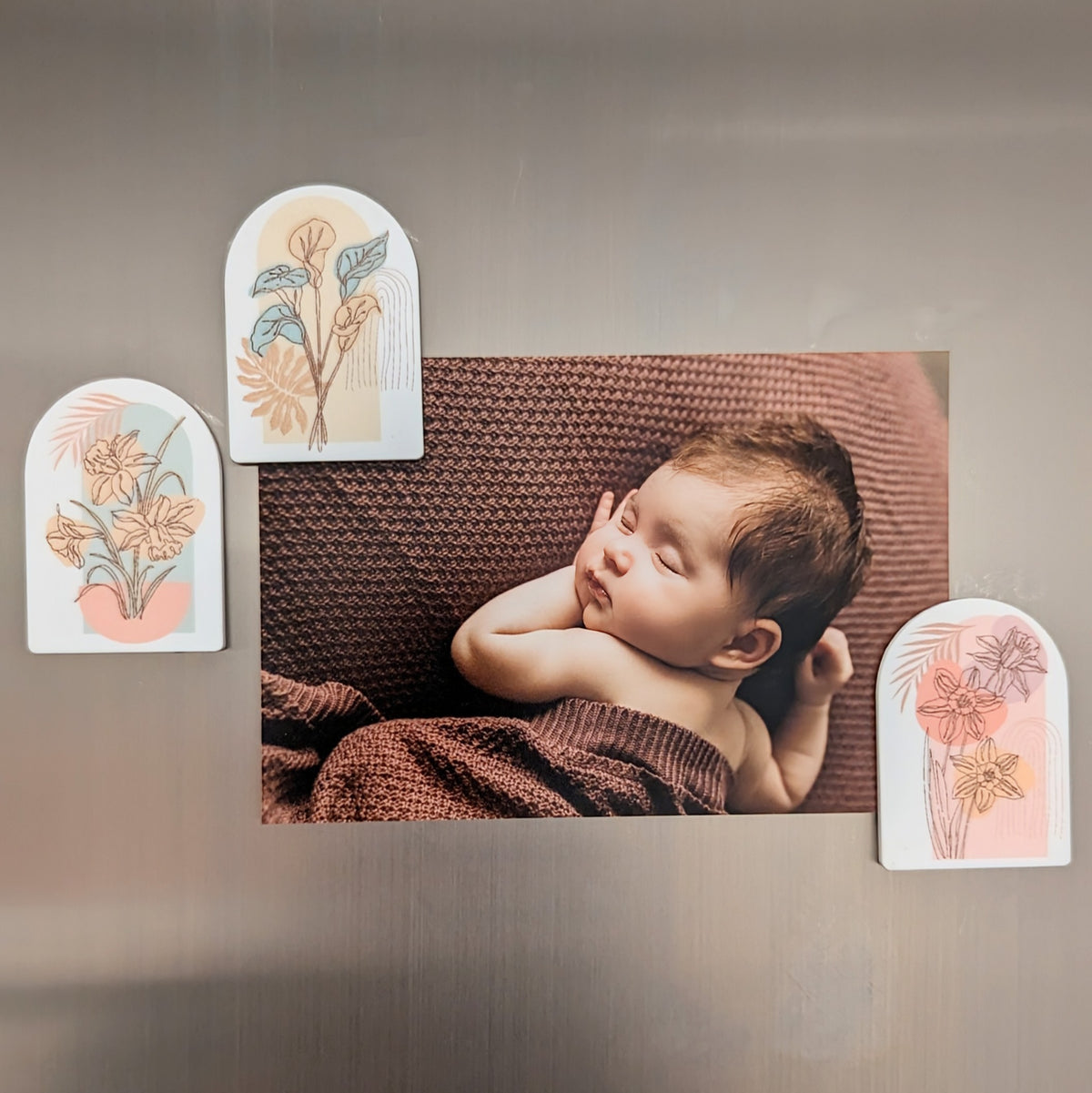 Floral Arch Magnets - set of 3 | Strachan Creative
