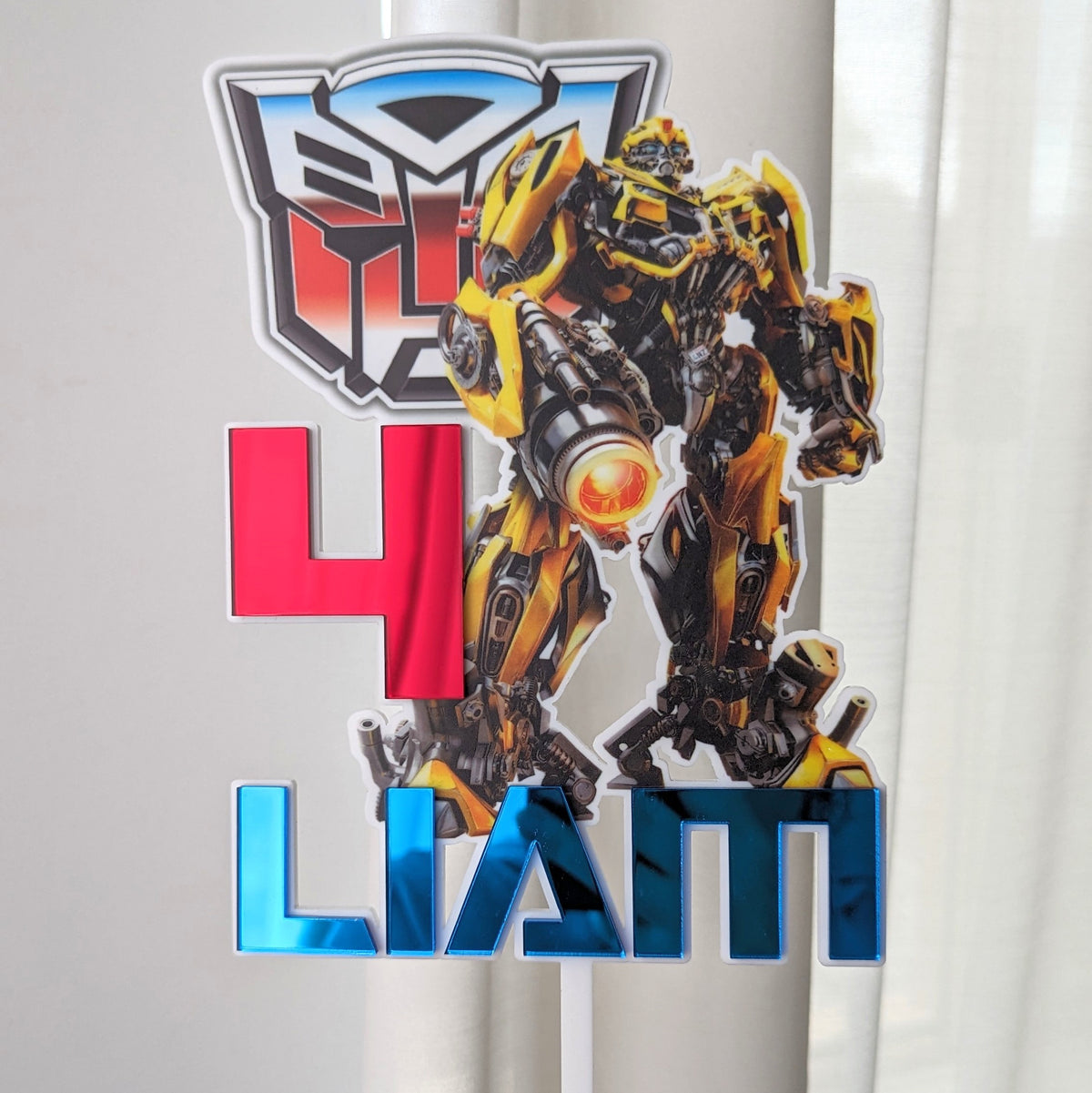 Transformers Cake Topper – Strachan Creative