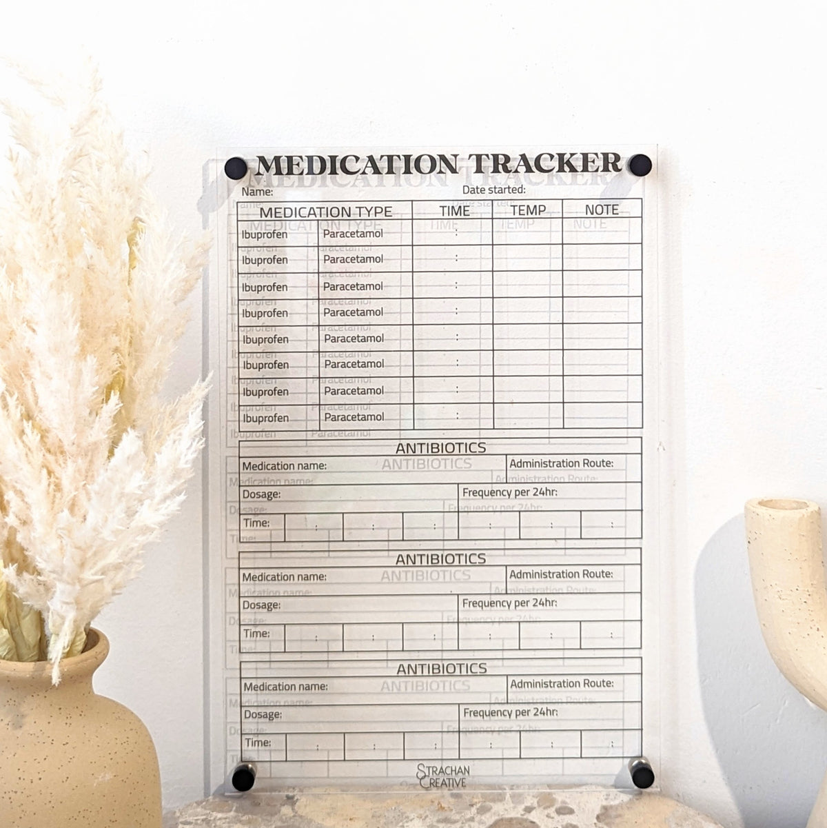 Medication Tracker – Strachan Creative