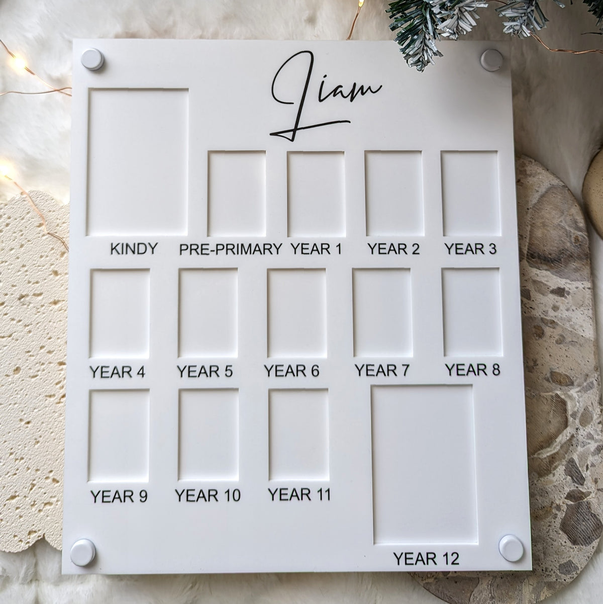 School Years - Wall Mounted Frame – Strachan Creative