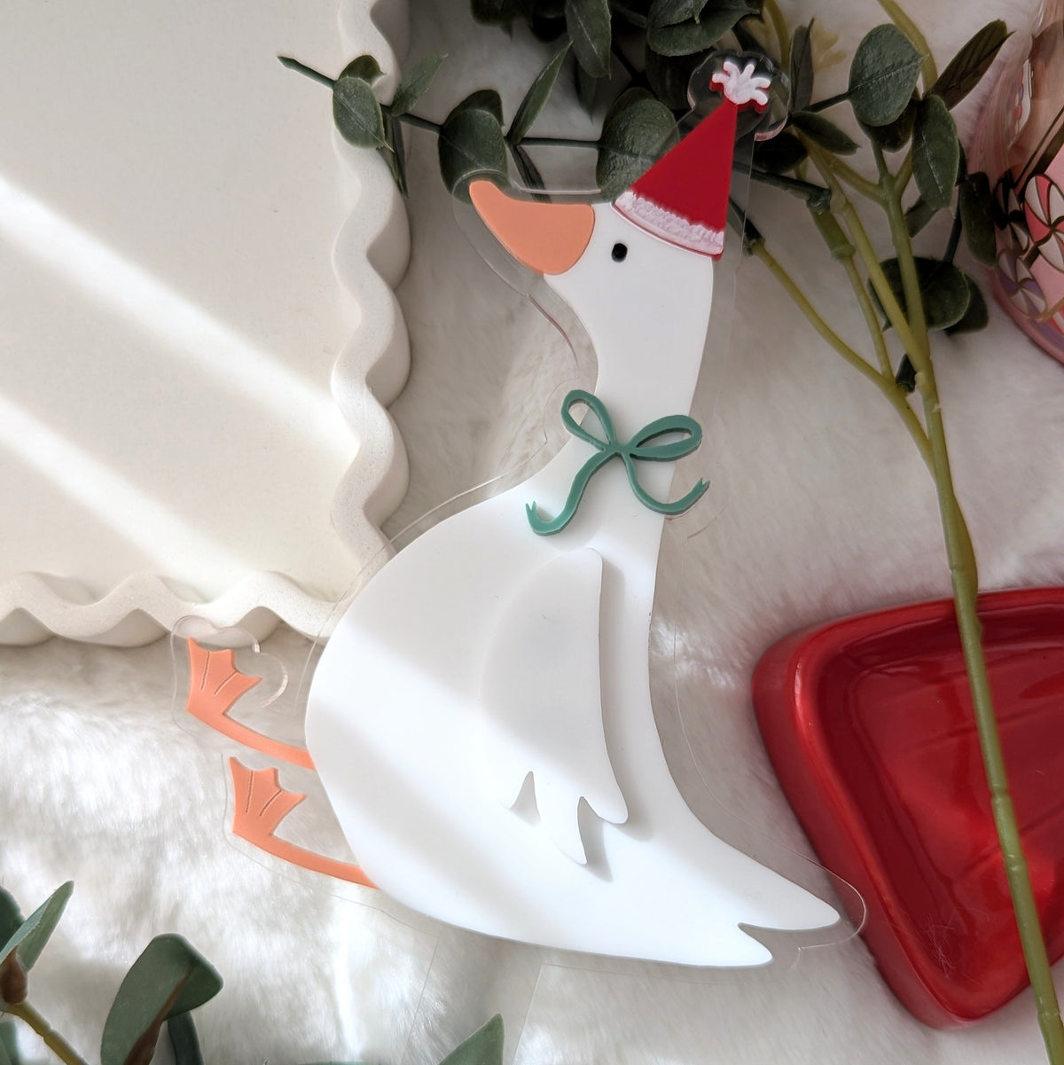 Silly Goose Christmas Tree Topper – Strachan Creative