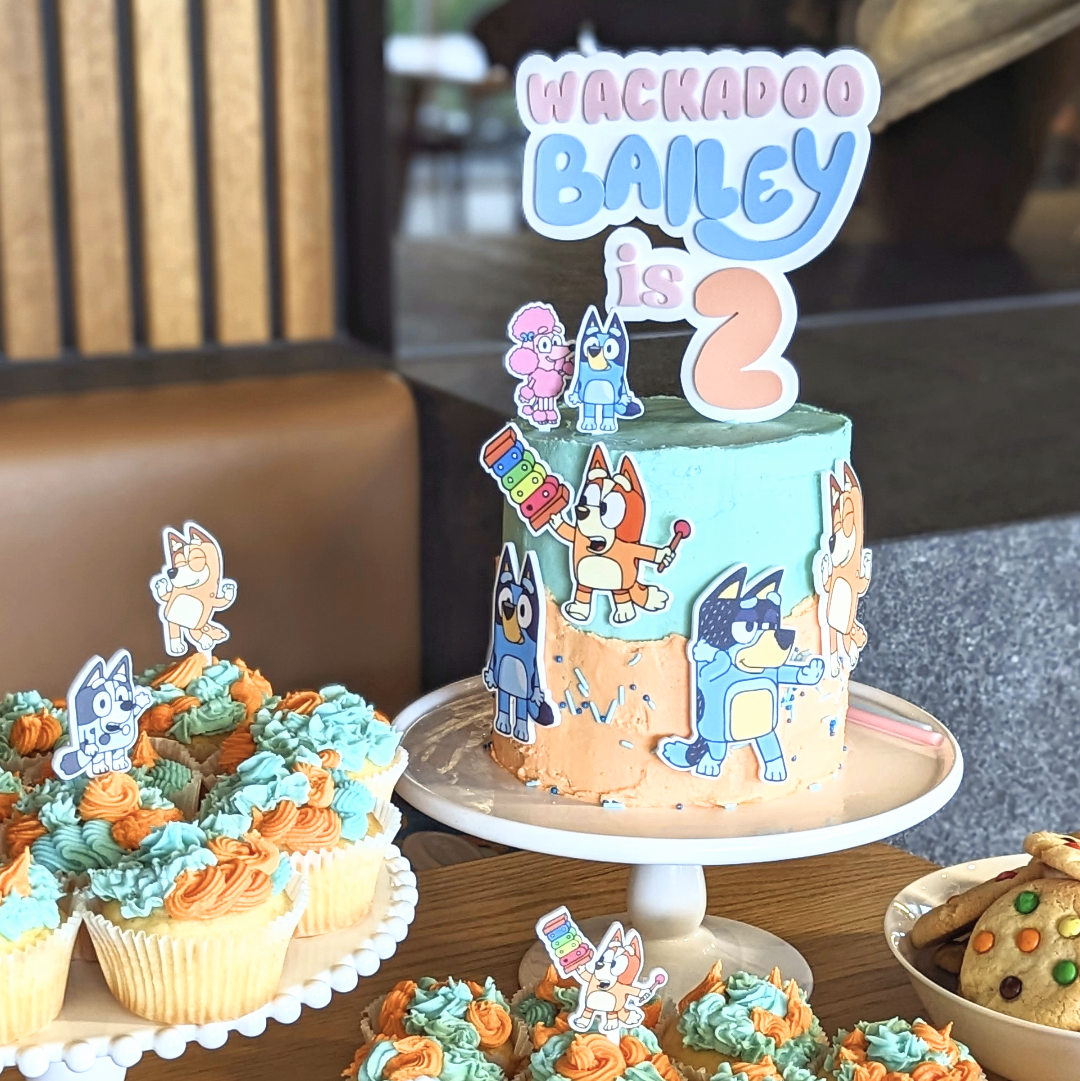 Bluey Wackadoo Cake Topper – Strachan Creative