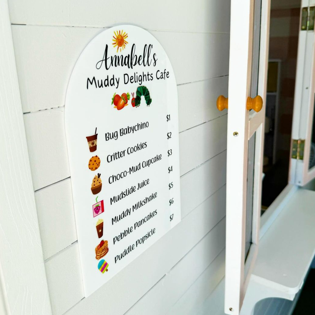 Mud Kitchen Cafe Sign – Strachan Creative