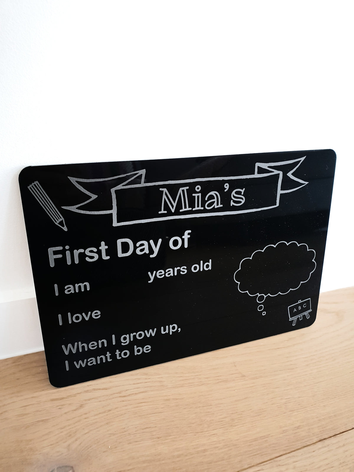 First Day of.. Boards - Style #1 | Strachan Creative