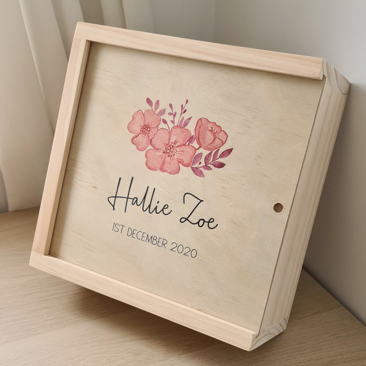 Pink Florals Keepsake Box – Strachan Creative
