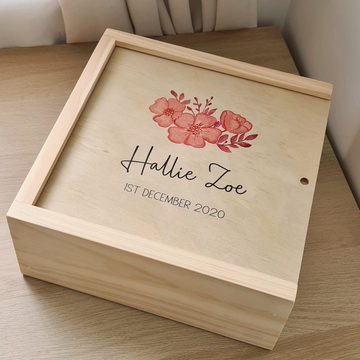 Pink Florals Keepsake Box – Strachan Creative