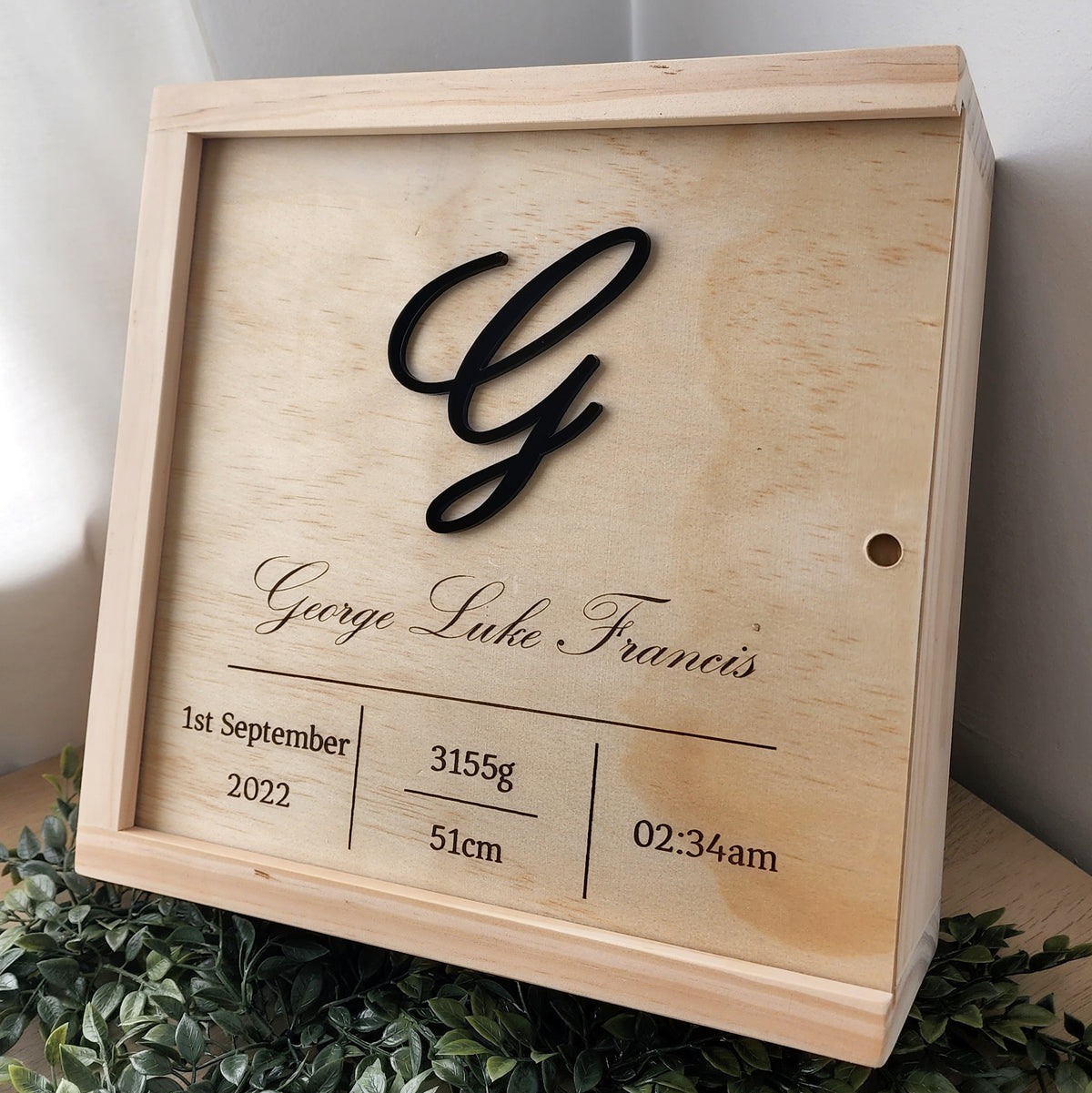 3D Letter Keepsake Box – Strachan Creative