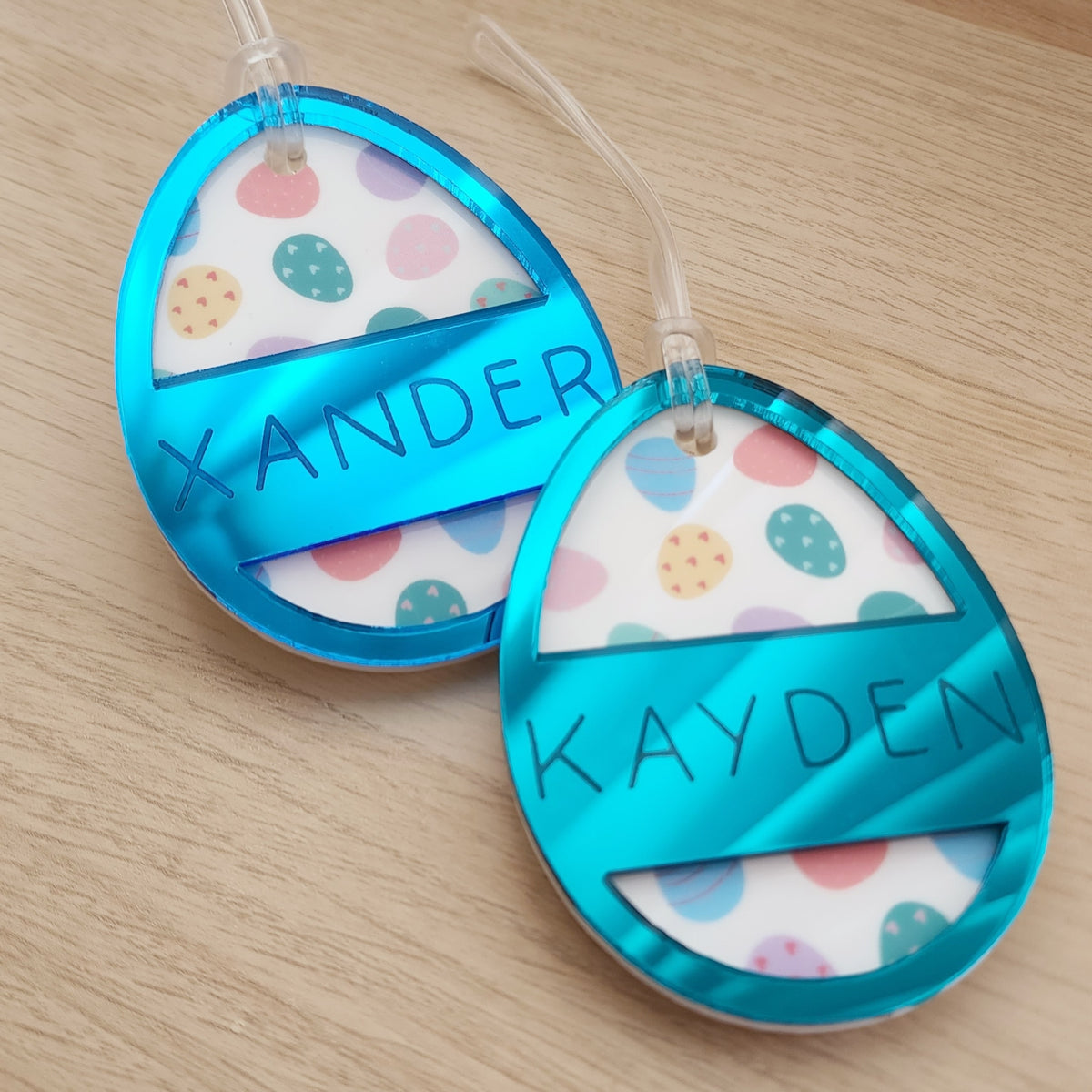 2 Layer Easter Egg Tags | Strachan Creative